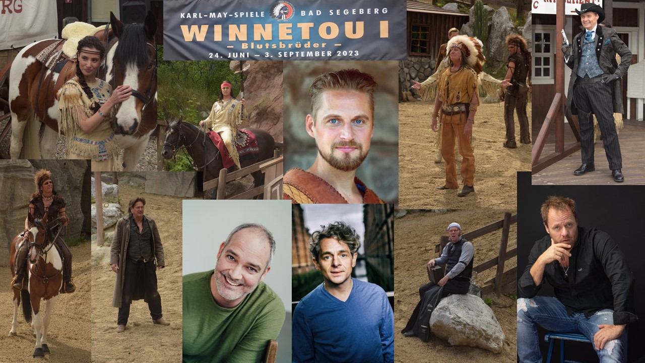 „Winnetou I – Blutsbrüder“ Ensemble komplett – Wild-West-Reporter